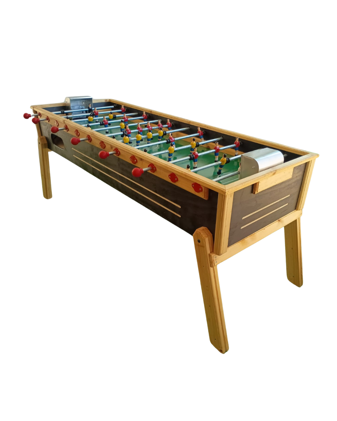 Taca Taca XL Reforzado, para 6 Jugadores, Incluye 5 pelotitas – Play 2